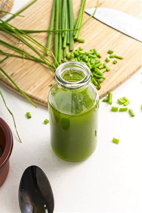 Easy Chive Oil Recipe The Domestic Life Stylist™