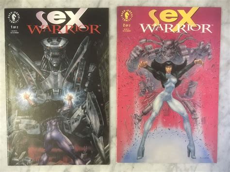 Dark Horse Comics Sex Warrior 1 And 2 Hobbies And Toys Books