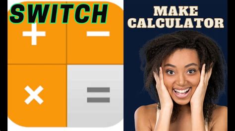 Switch Control Statementmake The Calculator Switch Condition