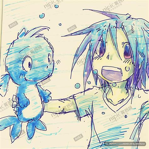 Ai创作图可爱小水怪 小恐龙情侣本子封面 手绘晴王 可爱小青龙 小龙学生素材 娃娃鱼插画 手绘小恐龙 Q版水族男孩 Q版小龙 小龙卡通画 赫氏