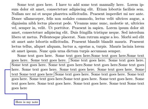 Tikz Pgf Draw A Line From A Multi Line Boxed Text To A Node Tex