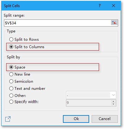 How To Quickly Split Cell Into A Table In Excel