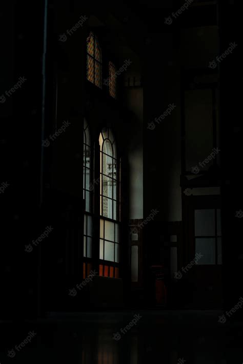 Premium Photo Light Penetrating Through The Old Window