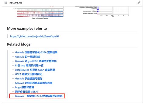 请问如何使用gsea软件（gsea432 单机版）的结果，并对其进行美化 · Issue 18 · Junjunlabgseavis
