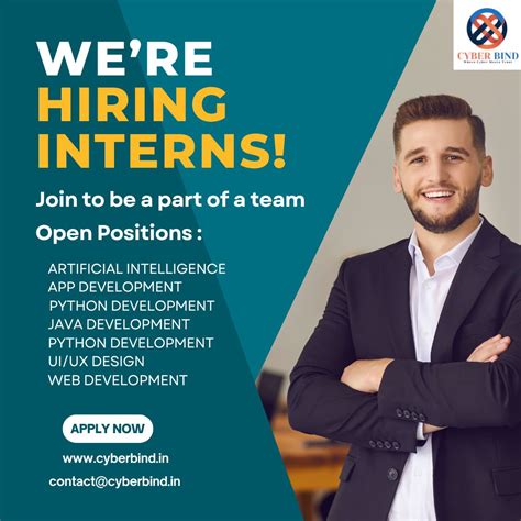 Hiring Internship Techcareers Cyberbind Cyber Bind