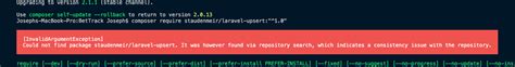 Unable To Add To Project Laravel V618 · Issue 30 · Staudenmeir