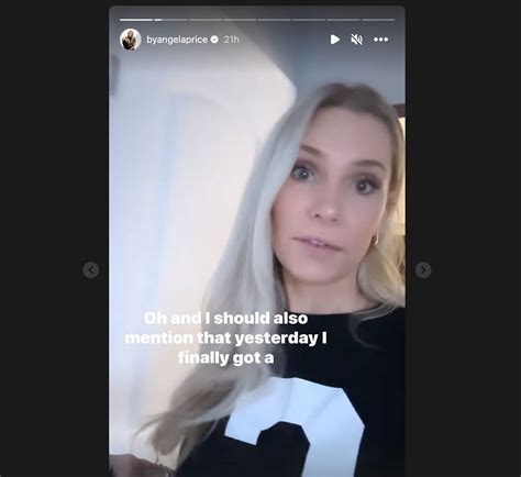 Carey Prices Wife Angela Provides Major Update On Recent Cancer Scare