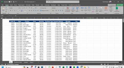 kartik bhaskar on linkedin excel dataanalysis businessinsights pivottable xlookup sumifs