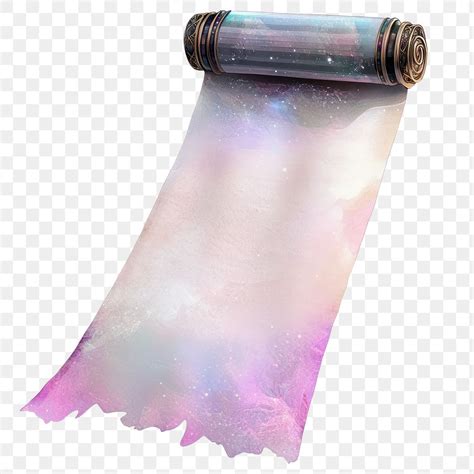 Png Spell Scroll Illustration Galaxy Themed Free Png Rawpixel
