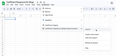 How To Connect YouTube To Google Sheets Coefficient