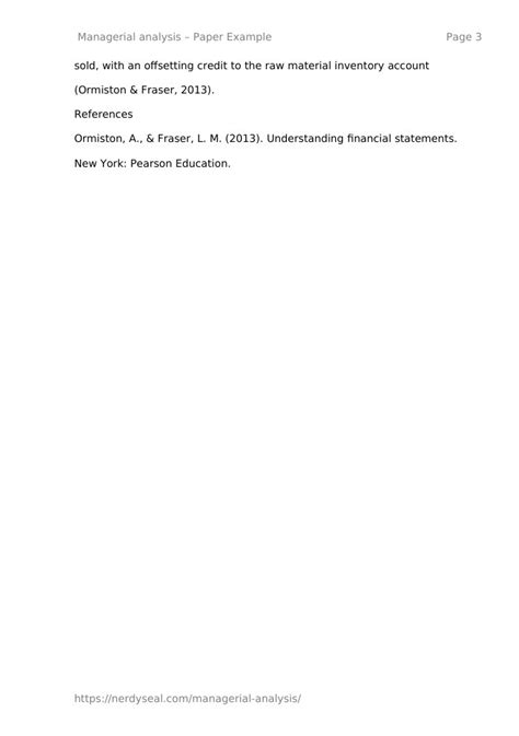 Managerial Analysis 351 Words Nerdyseal