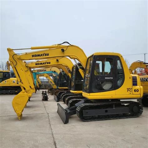 Used Komatsu Pc60 Excavator Pc60 7 In Good Condition Pc 70 60 55 56