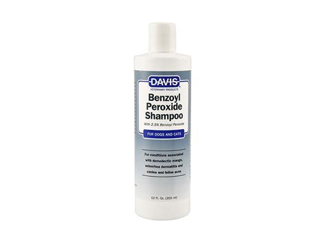 Davis BENZOYL PEROXIDE SHAMPOO шампунь для собак та котів з демодекозом ...