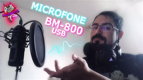 Microfone Bm800 Vedo Usb Unboxing Montagem E Primeiros Testes Youtube