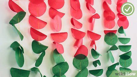 Ways To Make A Paper Garland WikiHow