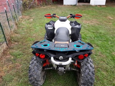 Can Am Renegade And Xmr Rear Rack W Storage Case 500 570 800 850 1000