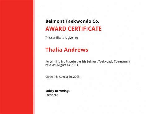 Free Cricket Customizable Certificate Template To Edit Online