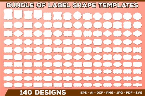 Vector Label Shapes Collection Graphic By Julimur · Creative Fabrica