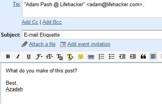 Avoid Inappropriate Email Signoffs