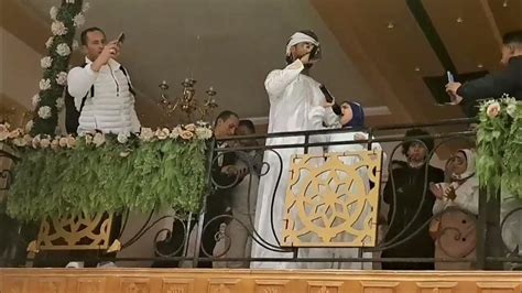 بسرعه شوفوا المنشد احمد حسن الاقصري وريتال الجميله والفرحه بالفانزات