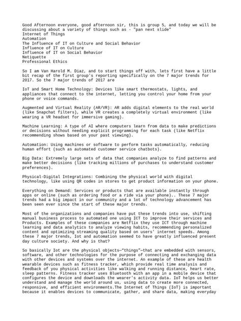 Script Lite Pdf Internet Of Things Virtual Reality