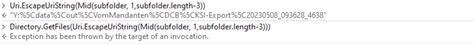 Illegal Characters In Path When Using Directory Getfiles On Webdav Studio Uipath Community Forum