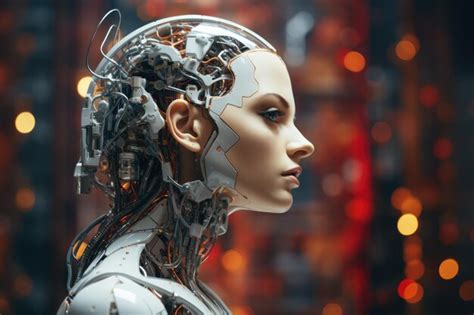 Premium Ai Image A Humanoid Android Artist Creating Intricate And Captivating Works Of Art Ai