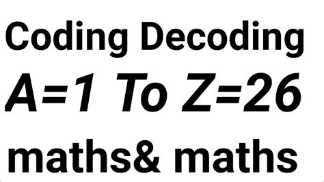 Coding Decodingreasoning Questionseasy Coding Decoding Coding