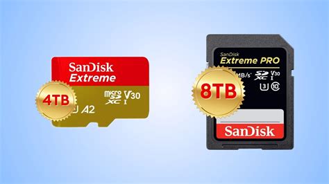 SanDisk 8TB SD Card and 4TB microSD Card Introduced - Are Such High ...