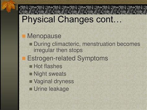 Experiencing Middle Age Ppt Download