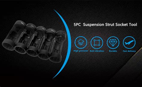 Zktool Suspension Strut Socket Tool 5pc Automotive