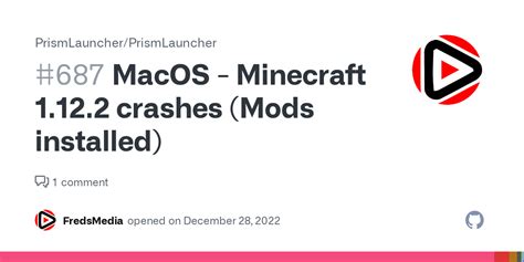 Macos Minecraft 1122 Crashes Mods Installed · Issue 687