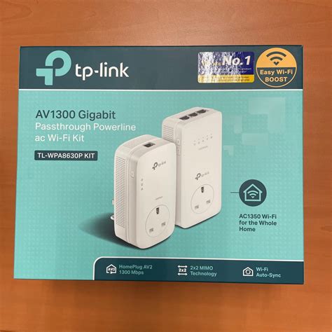 Tp Link Av1300 Gigabit Passthrough Powerline Ac Wi Fi Kit Computers And Tech Parts And Accessories