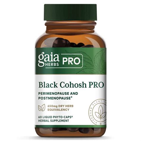Black Cohosh Gaia Professional Solutions Natural Healthy Concepts