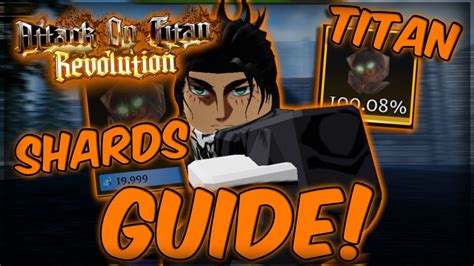 Aot Revolution How To Get Attack Shards New Update Youtube