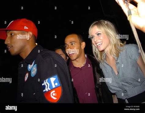 Pharrell Williams Lewis Hamilton Natasha Bedingfield Leaving The
