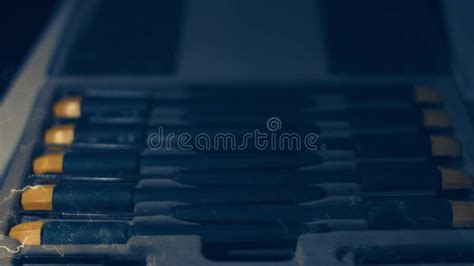 Steam Transformation Effect Of Mans Hand Assembling Screwdriver Set Stock Footage Video Of