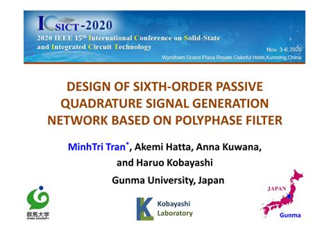Pdf Design Of Sixth Order Passive Quadrature Signal Generation