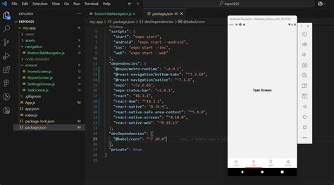 🚀 Custom Bottom Tab Navigator In React Native With Active Indicator By Amol Kapadi Medium