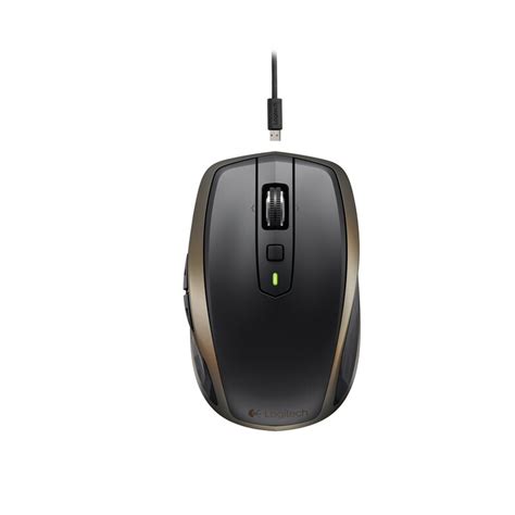 Logitech罗技 Mx Anywhere 2无线蓝牙鼠标舒适办公多兼容黑色 虎窝淘