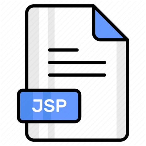 Jsp File Format Page Document Sheet Paper Icon Download On Iconfinder