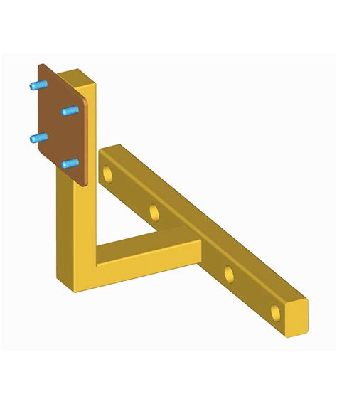 Centre Support Bracket With Stand Off Crocodilla Ltd Brackets