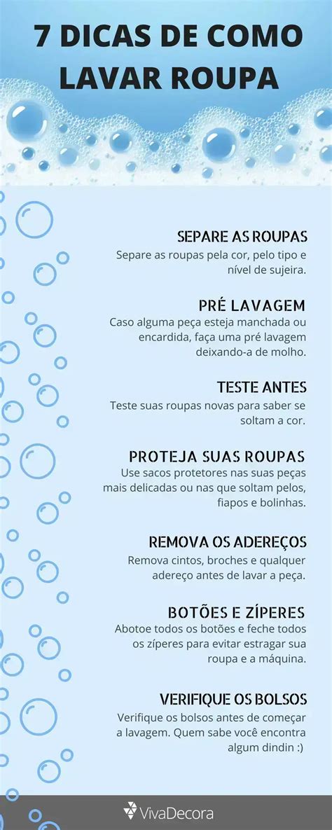 Como Lavar Roupa Tire Todas As Suas Dúvidas E Fique Expert Revista