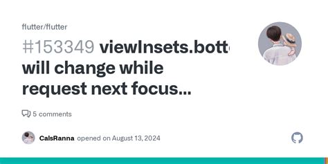 Viewinsets Bottom Will Change While Request Next Focus Which Should Not