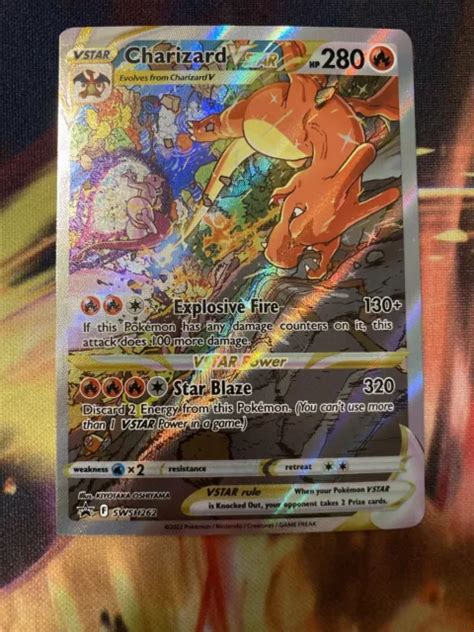 JUEGO DE CARTAS coleccionables Pokémon Charizard VSTAR Espada y escudo