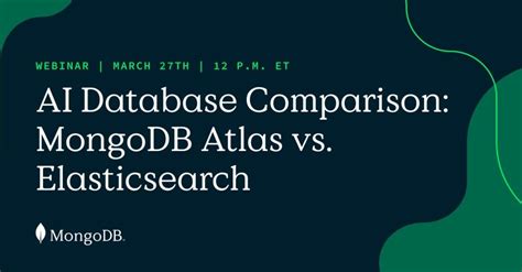 how do mongodb atlas and elasticsearch compare when it comes to