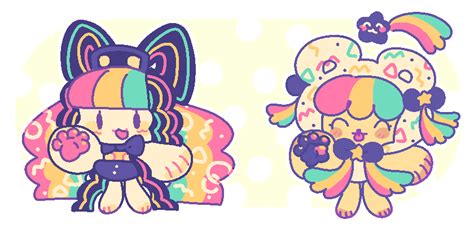 Rainbow Critters By Retrorainbowz On Deviantart