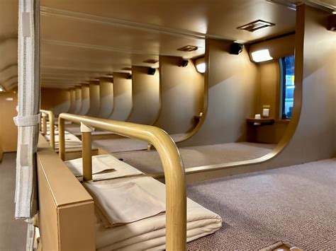 Sunrise Express Overnight Sleeper Train Tokyo to Takamatsu, Shikoku ...