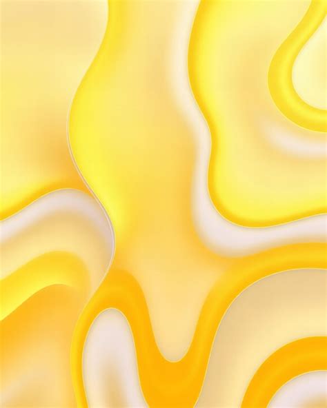 추상적인 파동적인 배경 노란색과 색 현대적인 동적 배경 프리미엄 사진