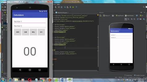 Dise Ar Calculadora B Sica En Android Studio Desde Cero Parte Youtube